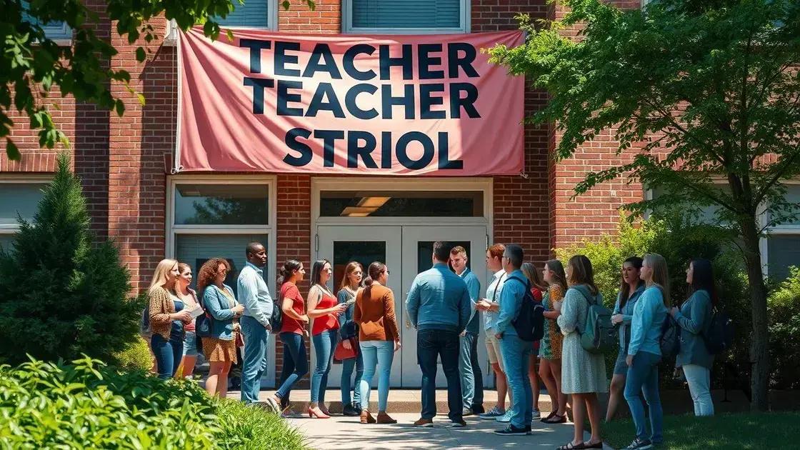 Teacher strike calendar UK: what you need to know